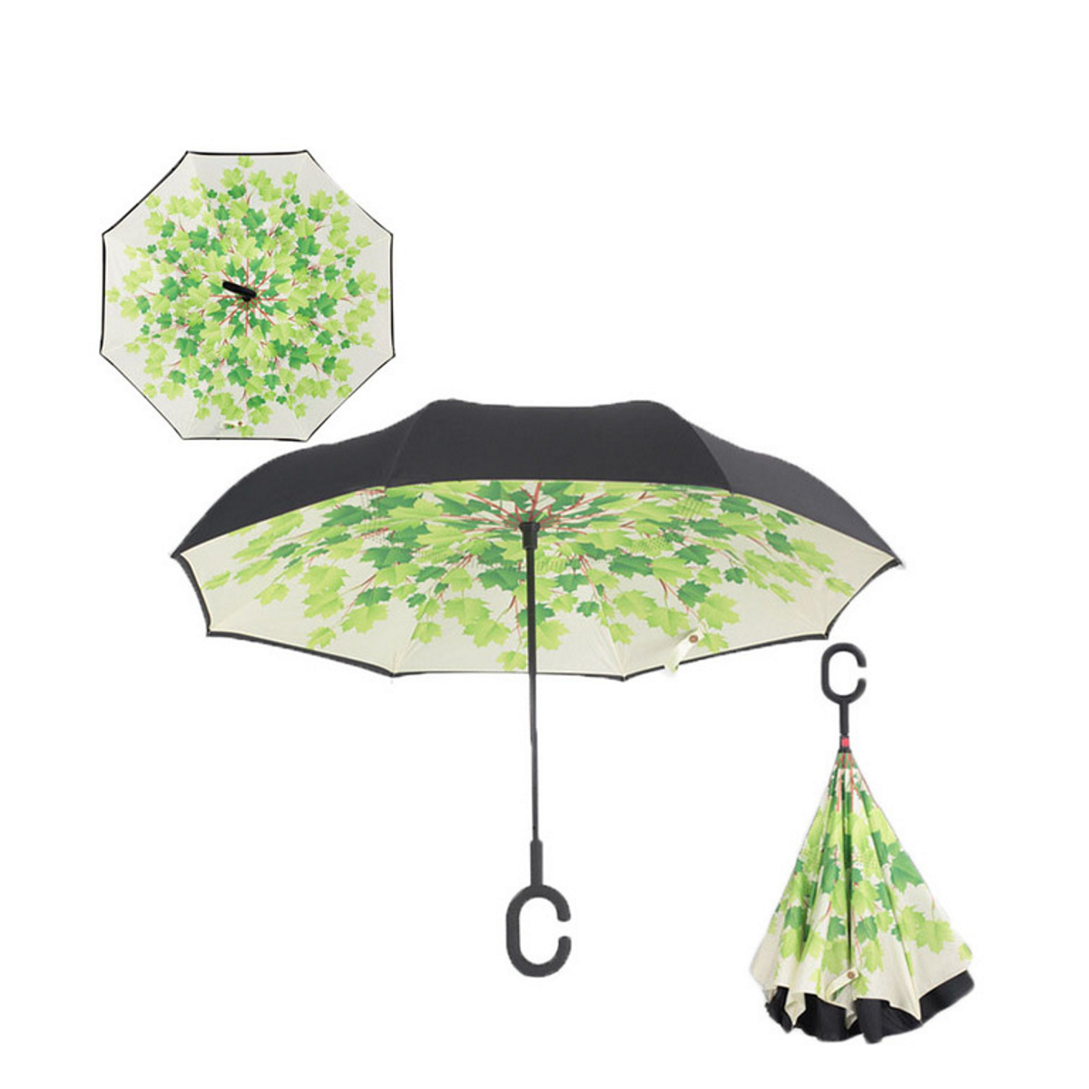 The Inverted umbrella is the smartest umbrella on the market. It's a ...